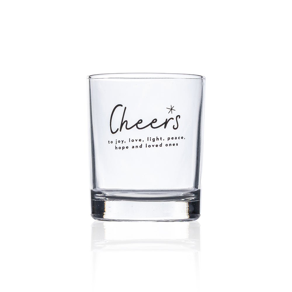 Consol Glass Festive Whisky Tumbler 335ml — The Consol Shop Woodmead