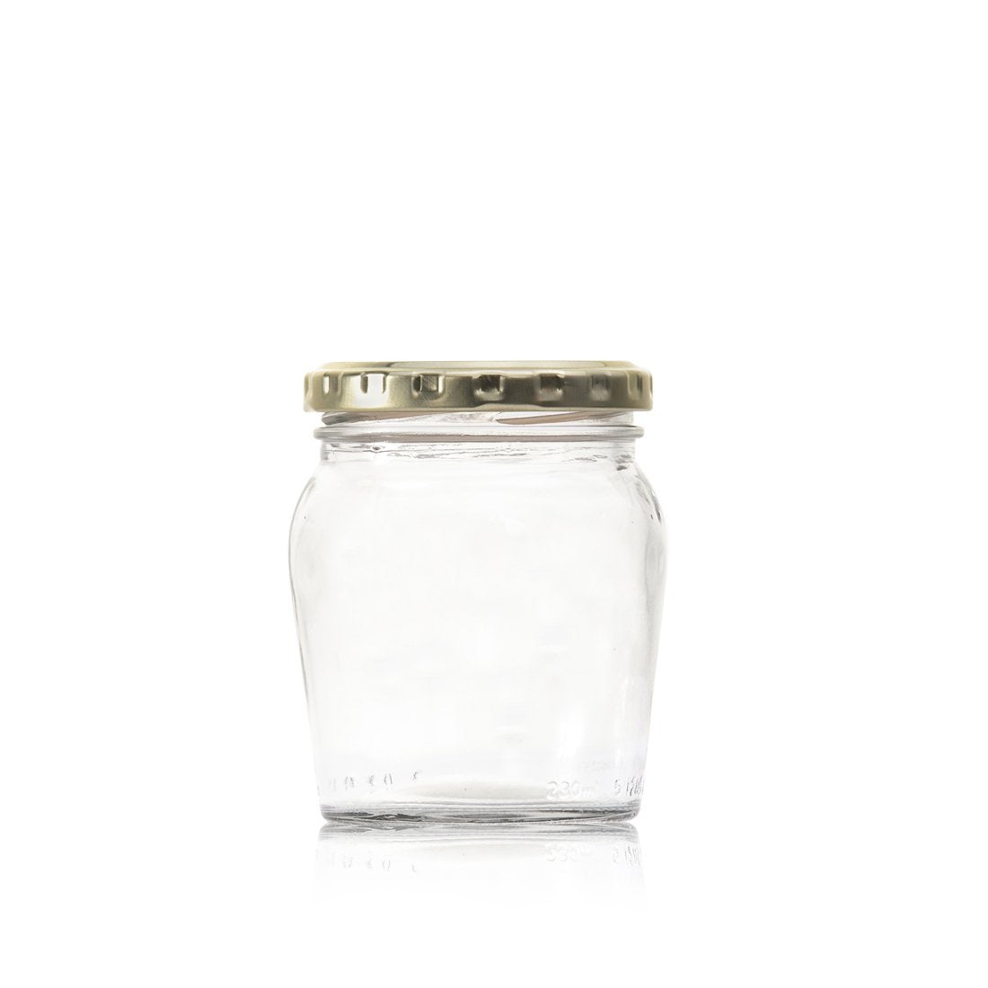 Consol Glass Phoenix Jar 230ml with Gold lid (24 Carton Pack) — The ...