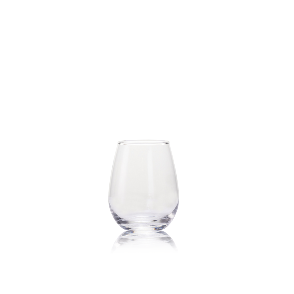 Consol Glass Bordeaux Stemless Wine Glass 350ml (4 Pack) – The Consol ...