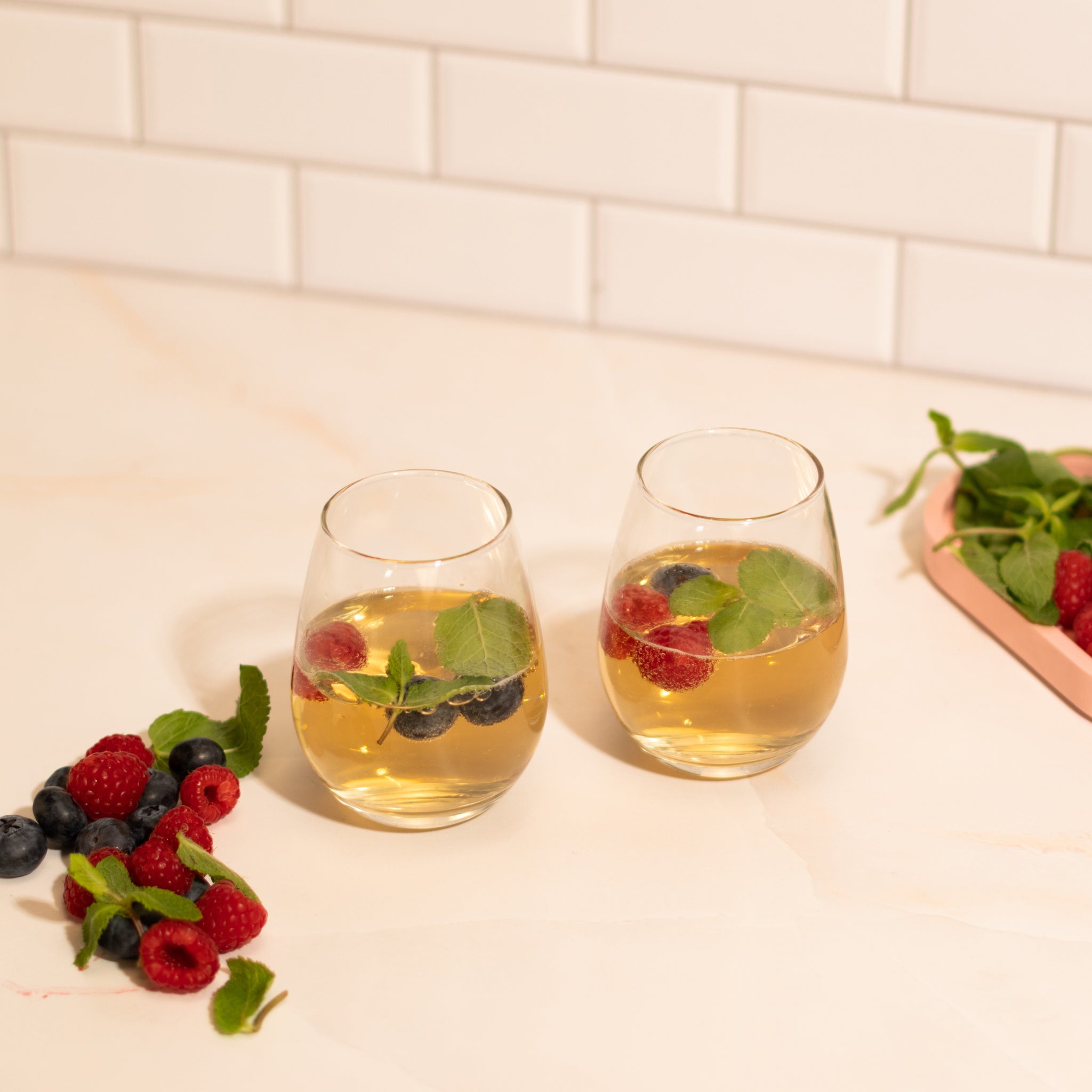 Consol Glass Bordeaux Stemless Wine Glass 350ml (4 Pack) – The Consol ...