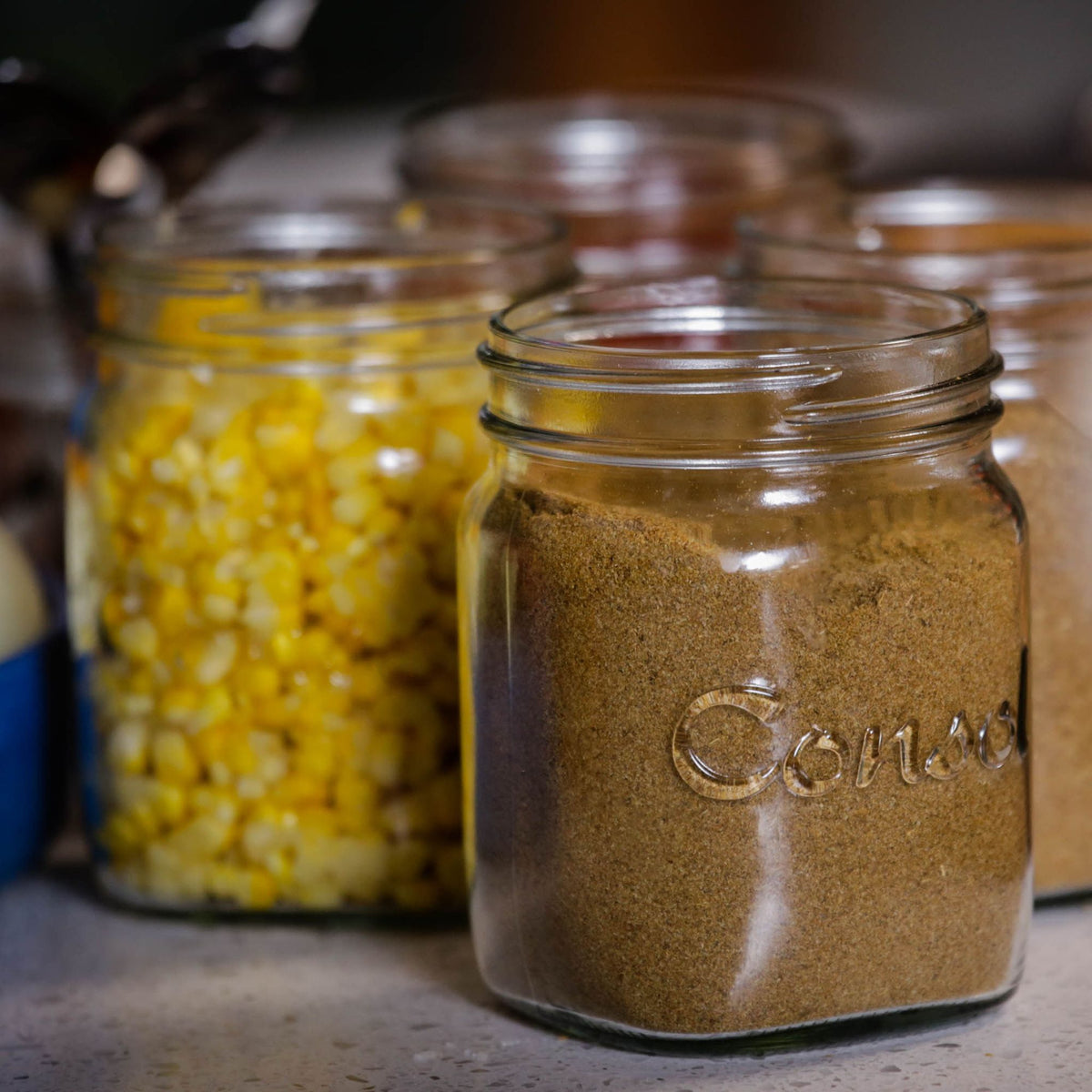 Consol Glass Preserve Jar 500ml with Ring & Dome (12 Carton Pack) – The ...