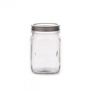 Consol Glass Preserve Jar 250ml with Ring & Dome (24 Carton Pack) — The ...