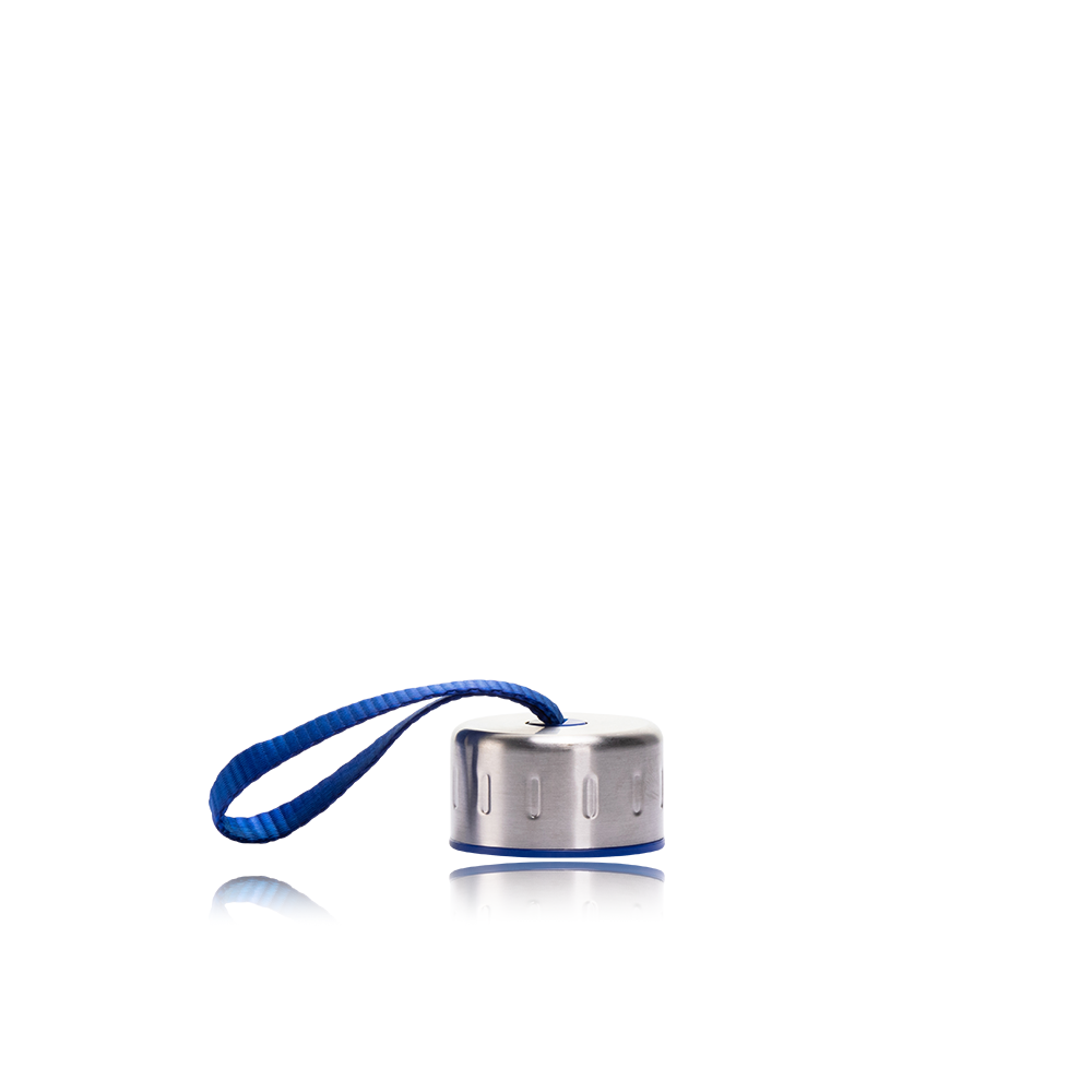 Stainless Steel Handle Lid Blue — The Consol Shop Woodmead