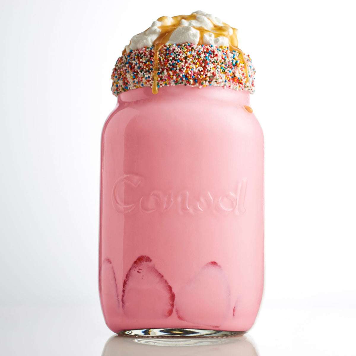 Consol Glass Preserve Jar 1000ml (1L) with Ring & Dome (12 Carton Pack ...